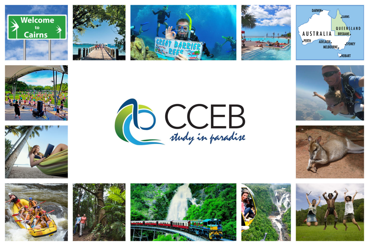 Cairns College of English & Business(CCEB)からのお得情報 – L.C.A.株式会社